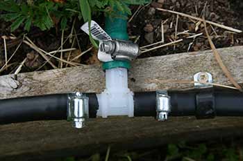 I made a simple irrigation system for my raised bed garden